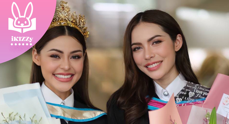 Congratulations 2 สาวบัณฑิตใหม่ป้ายแดง " มารีม่า-ชาล็อต " | iKIZZy