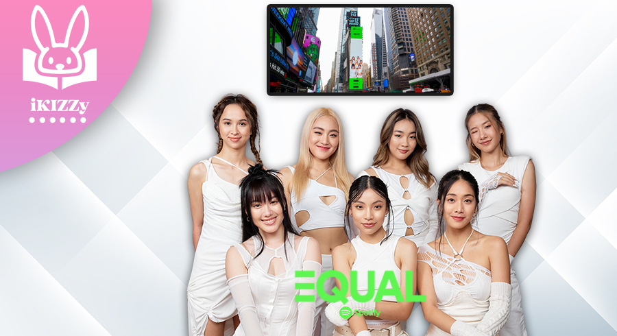 4EVE “ ไอดอลเกิร์ลกรุ๊ป T-POP ไทยวงแรก ได้ขึ้นบิลบอร์ดใหญ่ ใจกลางไทม์สแควร์ นิวยอกร์ก | iKIZZy