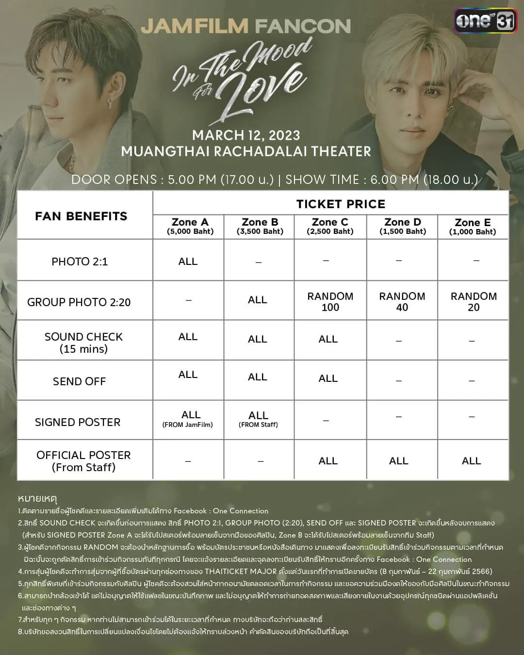 เตรียมกดบัตร !! “ แจม - ฟิล์ม “ ชวนแฟนๆ ร่วมงาน JAMFILM FANCON “ In The Mood for Love ” | iKIZZy