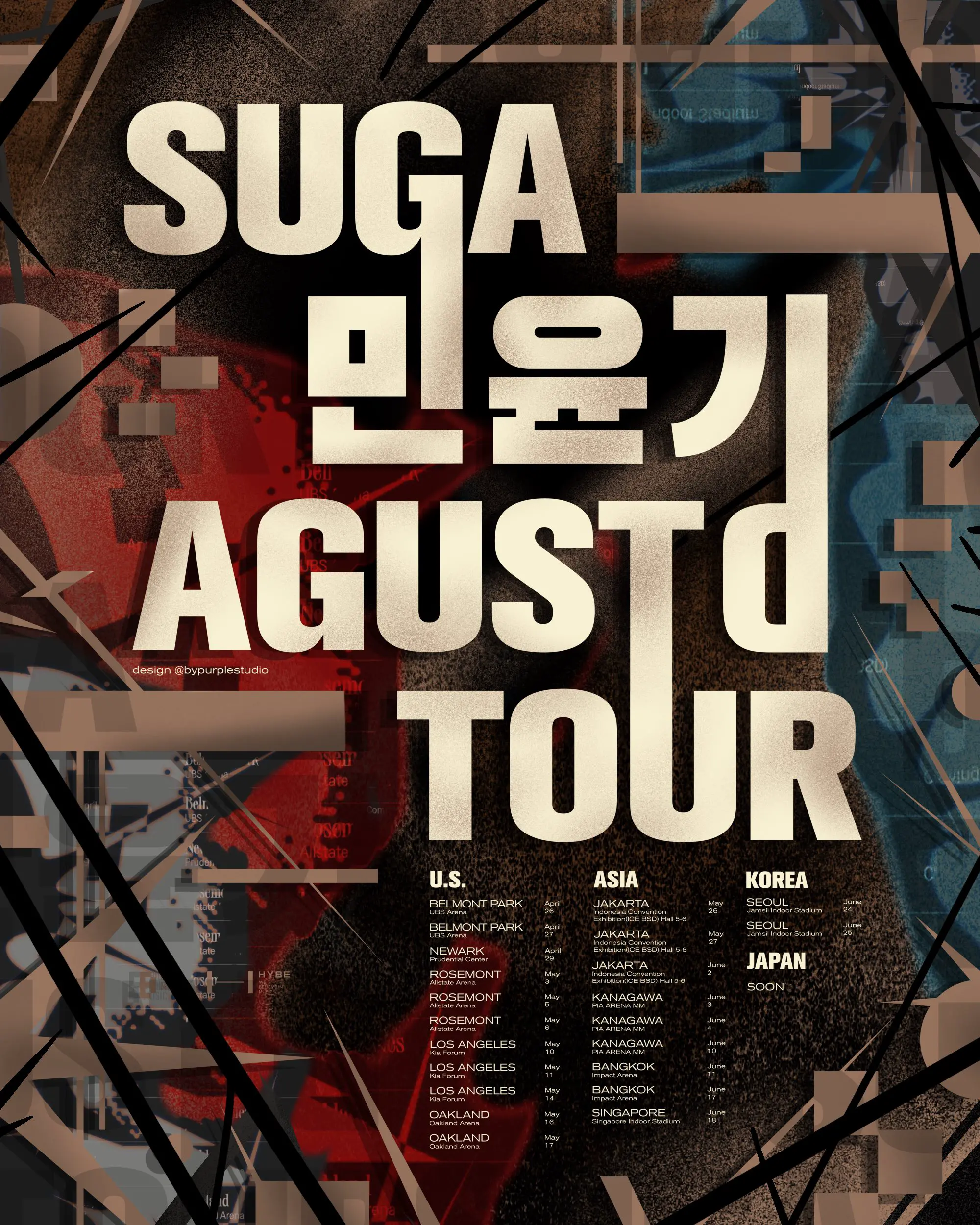 เตรียมตัวให้พร้อม !! “ SUGA | AGUST D TOUR BANGKOK “ คอนเสิร์ตเดี่ยว 10 – 11 มิถุนายนนี้ | iKIZZy